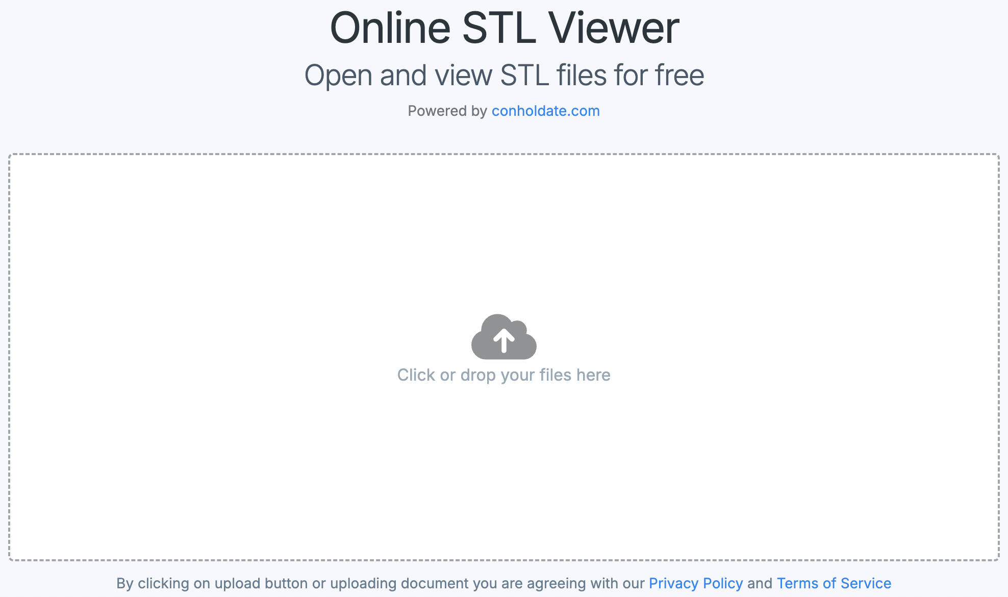 Ver STL archivos en línea gratis | Aplicación 3D STL Viewer